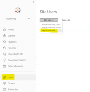 How to Add Users to Tableau Server using a CSV File | phData