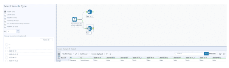 How to Restructure Data in Alteryx: Files With Two Column Headers | phData