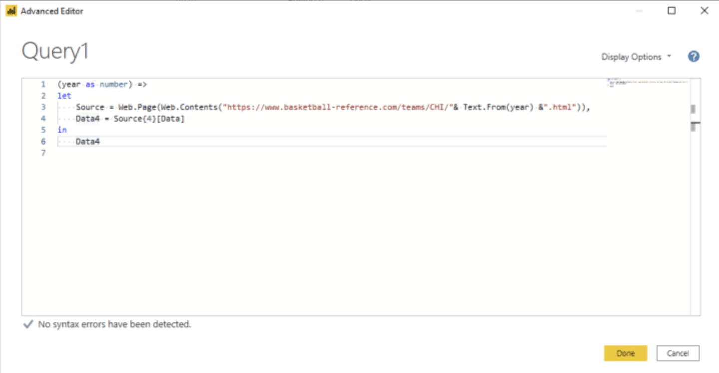 Using M to Create a Custom Function for Web Scraping | phData