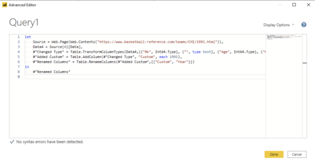 Using M to Create a Custom Function for Web Scraping | phData