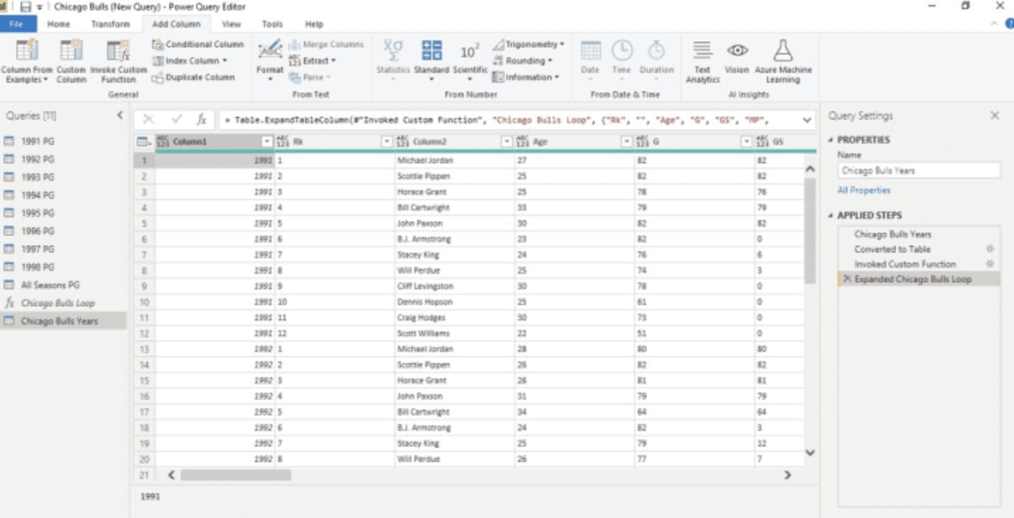 Using M to Create a Custom Function for Web Scraping | phData
