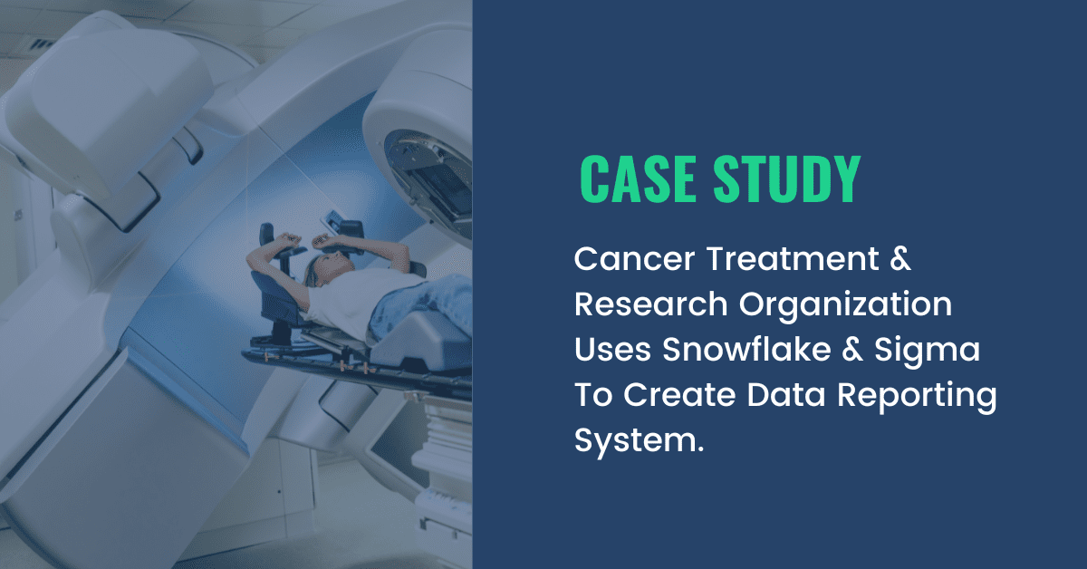 Renowned Cancer Treatment & Research Organization Leverages Snowflake ...