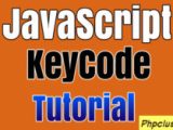 Javascript Keycode Tutorial Phpcluster