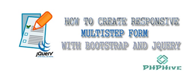 Create Responsive Multistep Form With Bootstrap And Jquery