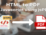 Convert Html To Pdf In Javascript Using Jspdf With Example Download