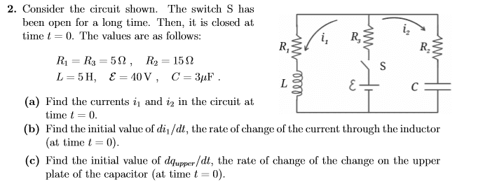 Dc Rlc Circuit Equations - Tessshebaylo
