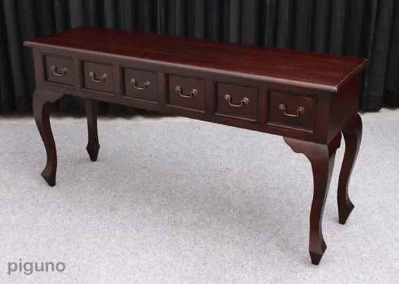 Konsol carribia, pabrikan alami, furnitur Asia