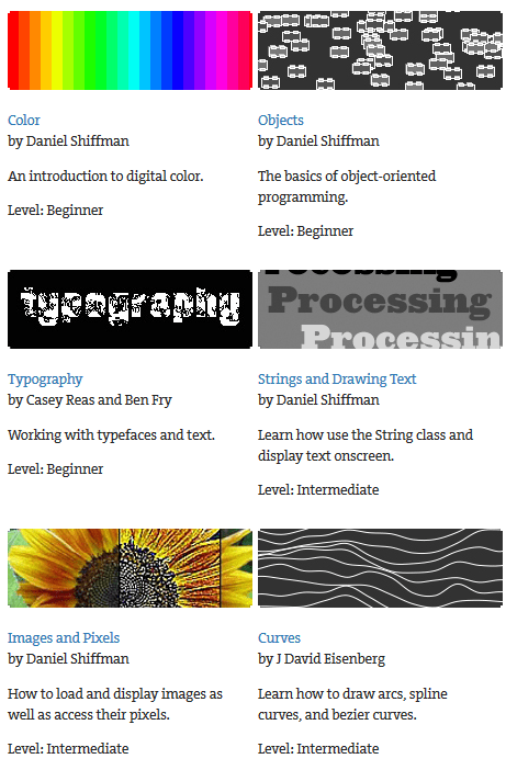 Processing – a flexible software sketchbook – pIXELsHAM