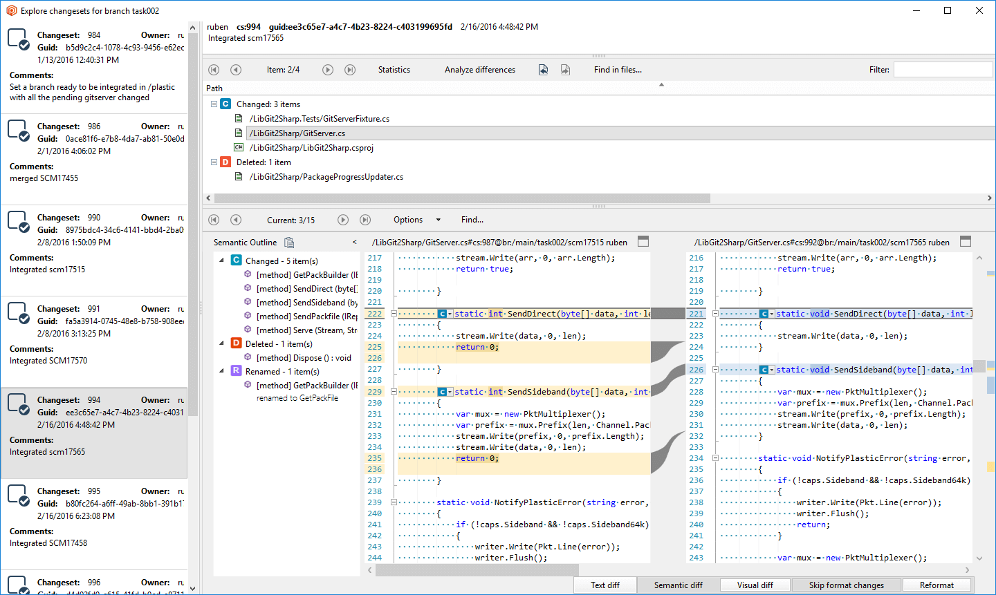 Plastic Scm Gallery The Visual Version Control