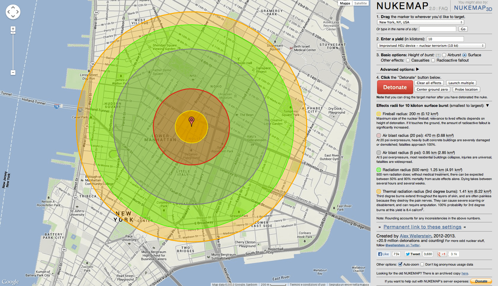 NukeMap - Il blog di Paolo Lucciola