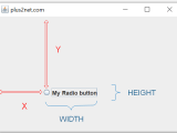 Setbounds To Give Position To Elements By Its X Y Height And Width