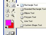 Draw Rectangle By Using Rectangle Tool In Photoshop