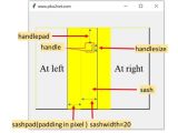 Panedwindow Is A Container With Adjustable Border To Manage The Pane