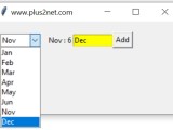 Python Tkinter Gui Combobox Adding Options And Setting Default Value