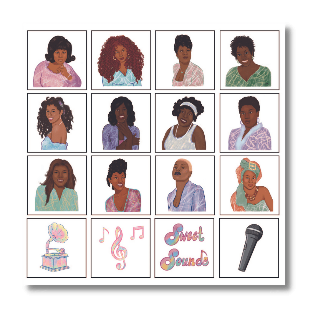 Sweet Sounds Sticker Sheet – Pointer Publishing