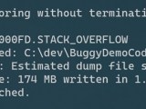 Catching Stack Overflow Exceptions