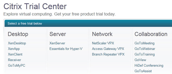 Citrix Trial Center - Poppelgaard.com