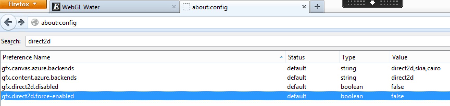 Mozilla Firefox 40.x Blocks GPU Acceleration for WebGL, Direct2D, DirectWrite with Citrix XenApp
