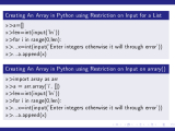 Array In Python Postnetwork Academy