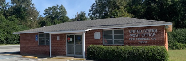 Box Springs Georgia Post Office – Guest — Post Office Fans