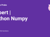 Expert Python Numpy Practice Probs