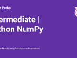 Intermediate Python Numpy Practice Probs