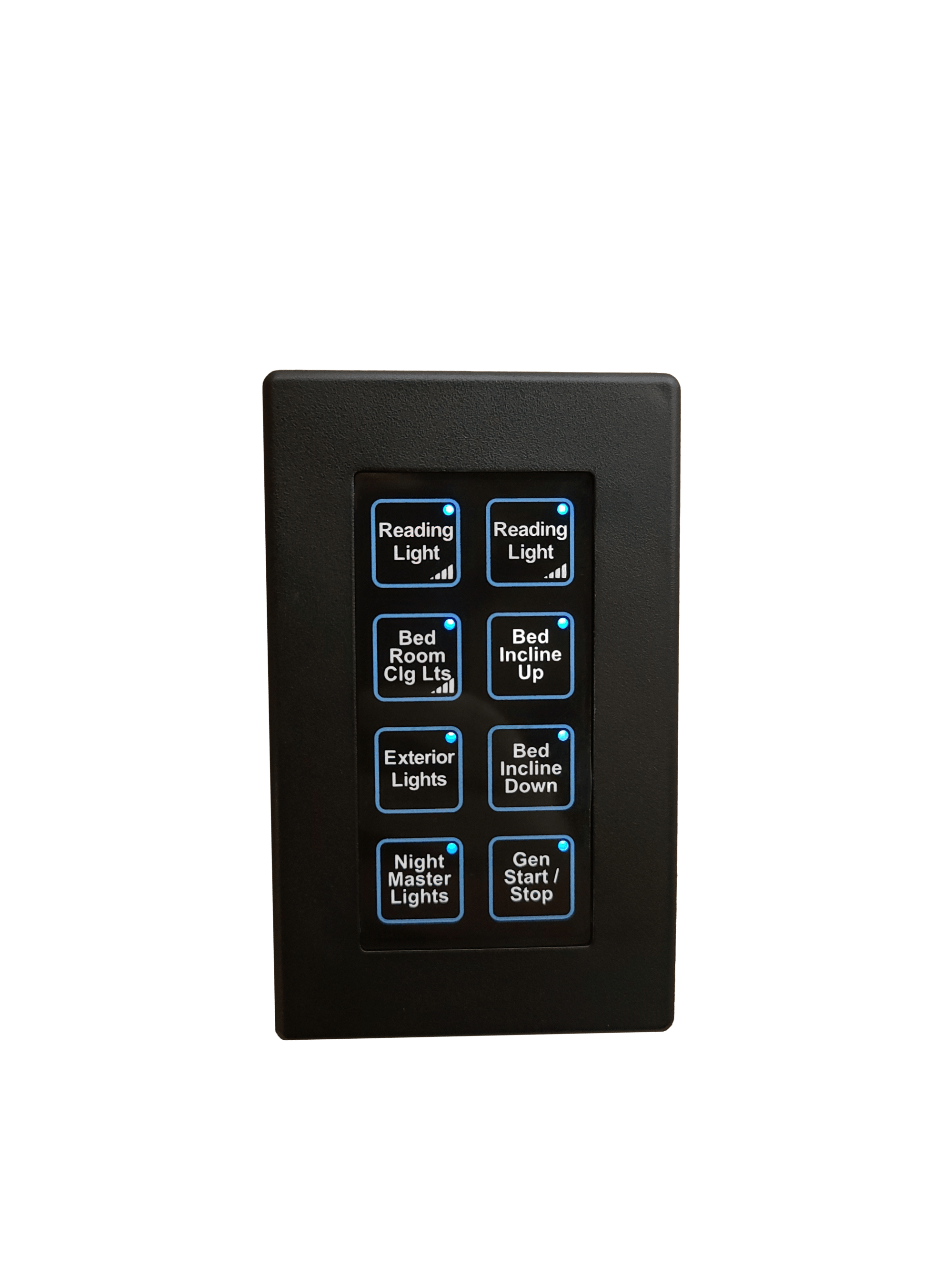 Precision-Plex Switch Panel 8-Button Gen 3 | Precision Circuits Inc