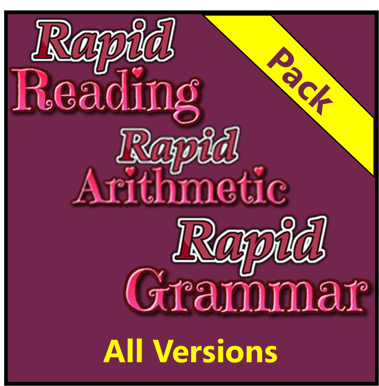 Rapid Reading, Rapid Grammar and Rapid Arithmetic - All Versions ...