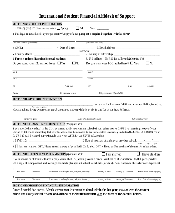 International Student Financial Affidavit Form 2022 2023 PrintableAffidavitForm international-student-financial-affidavit-form-2022-2023-printableaffidavitform