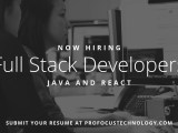 Full Stack Developer Node Javascript React Portland Oregon
