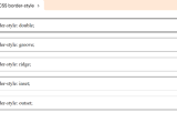 Css Border Style Property With Examples