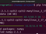 Install Numpy In Python Using Cmd Easiest Method 100