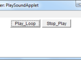 Java Program To Play Sound Using Applet