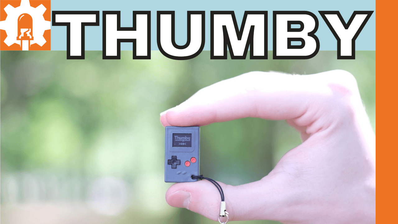 Thumby - the smallest game console in the world - Programming ...