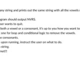 Program To Print String After Removing Vowels In Python
