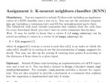 Program To Create K Nearest Neighbour Classifier Assignment Solution