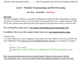 Program To Implement Modular Programming Assignment Solution