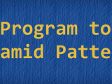 Python Program To Print Pattern Of Letter C Programming In Python