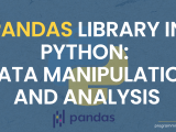 Pandas Library In Python Guide To Data Manipulation And Analysis