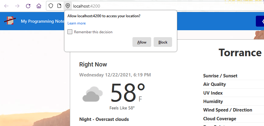 Angular How To Create A Simple Weather Forecast App Using Angular