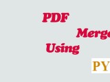 Python Pdf Merge Using Pypdf My Programming Notes