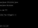 Java Program For Division Of Two Numbers Programming Posts