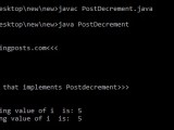 Java Program For Increment And Decrement Pre And Post Programming Posts