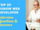Top 20 Junior Web Developer Interview Questions And Answers 2026