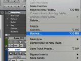 Track Bounce In Pro Tools Video Tutorial