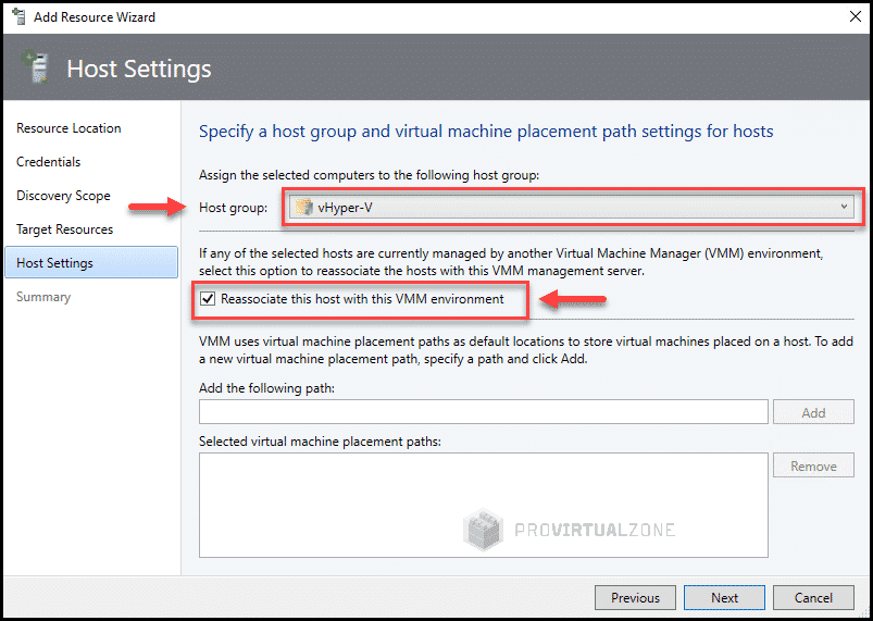 How to add and config Hyper-V hosts and Clusters in SCVMM 2019