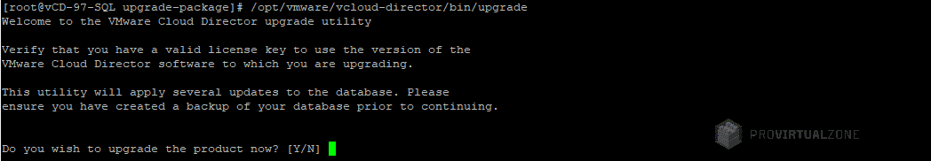 Vcloud Director Linux Migration Sql Db To Embedded Postgresql Appliance