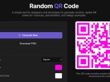 Random Qr Code Generator
