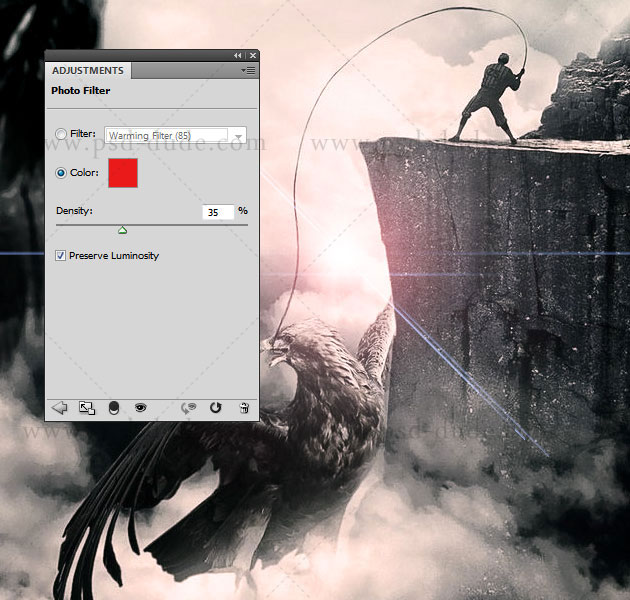 Create an Amazing Bird Hunting Scenery | Creativa Club