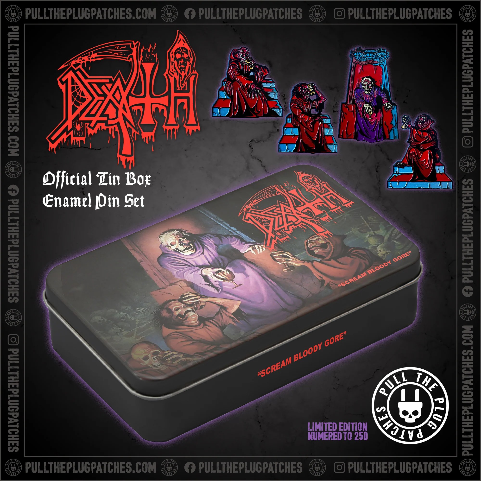 Death Pull The Plug Patches